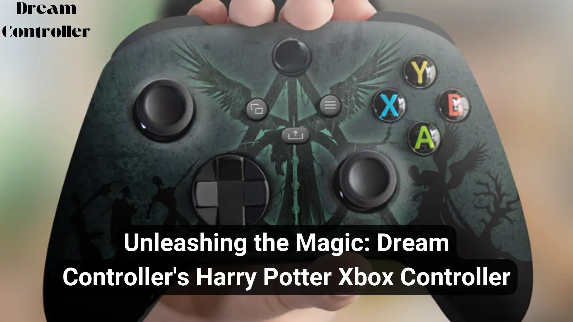Discover Gaming with Dream Controller's Harry Potter Xbox Controller