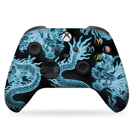 Neon Dragons Xbox Series X Controller