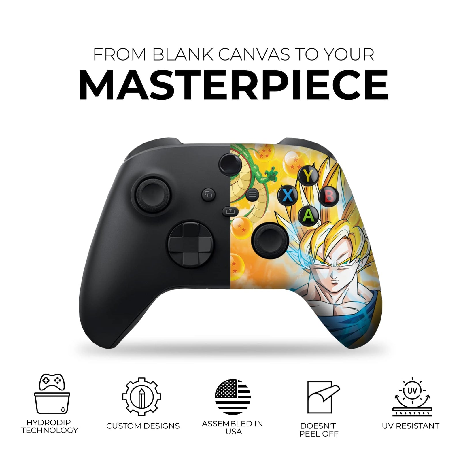 DBZ Goku & Shenron - Xbox Series X Controller | Dream Controller