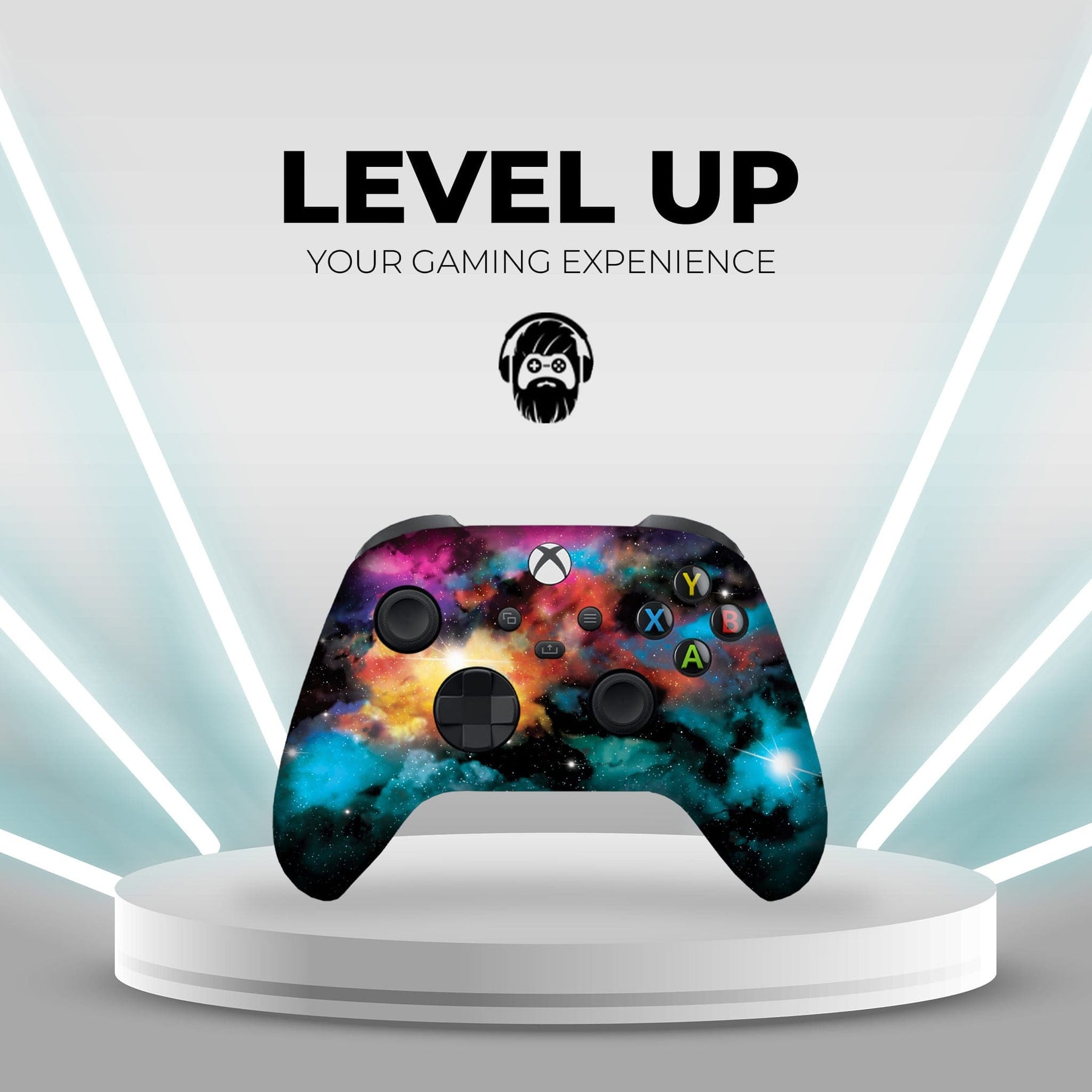 Galaxy Inspired Custom Modded X Box Series X Controller