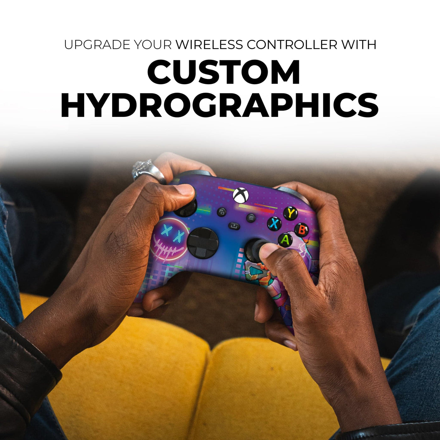 Neon Abyss Custom X box Series X Controller