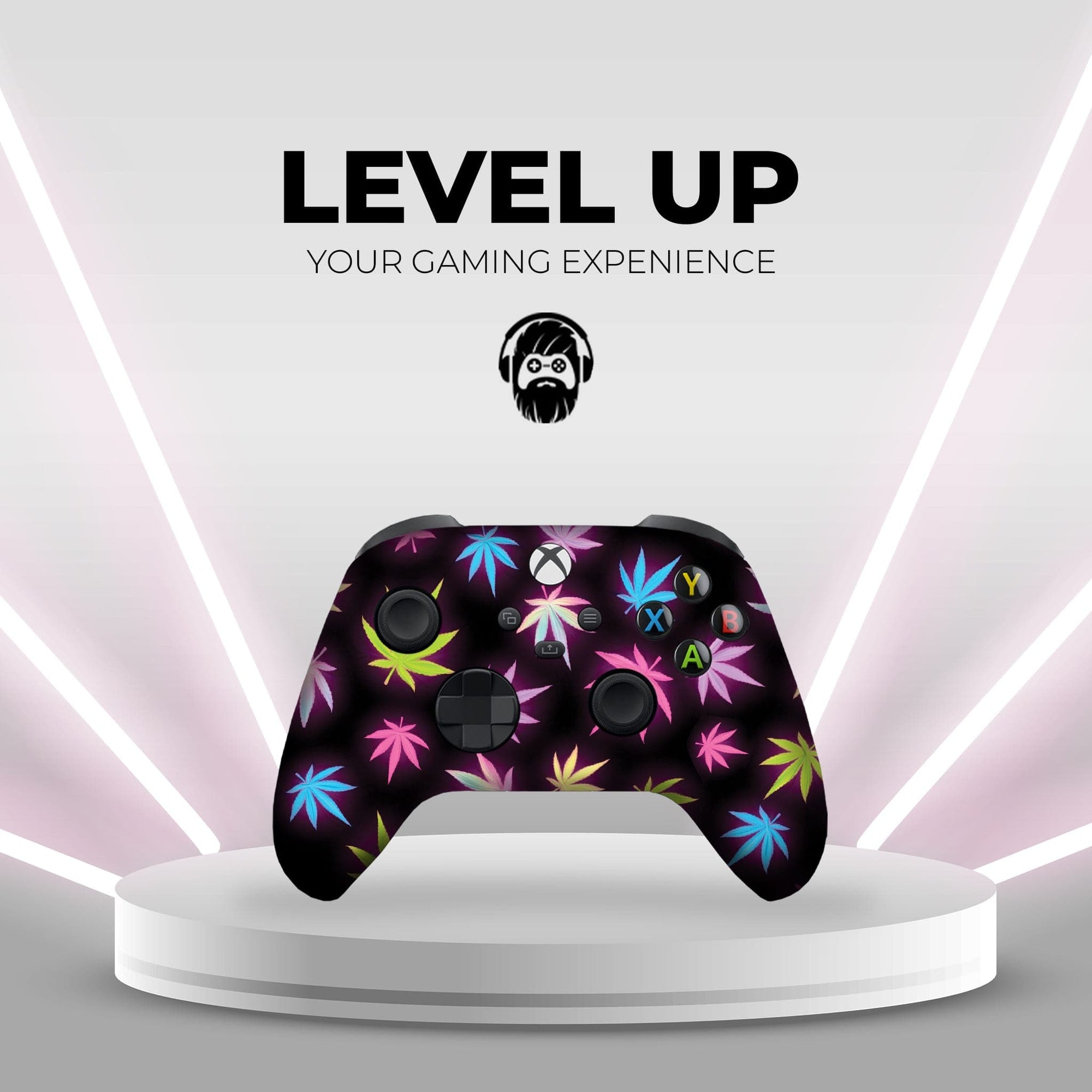 Shop Neon Weed Inspired X box Series X Controller