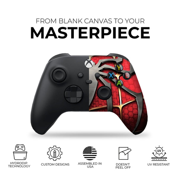 red xbox x controller